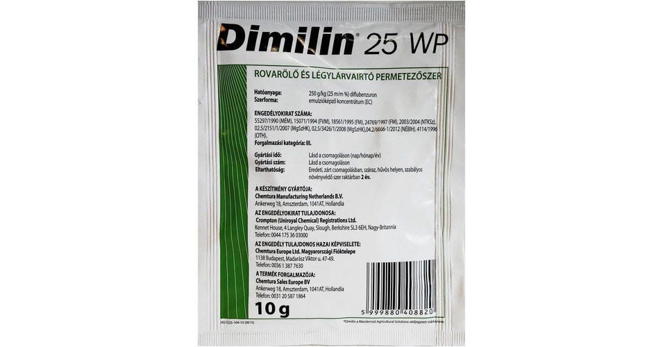 Dimilin 25 WP Rovarölő Szer Hernyók Ellen