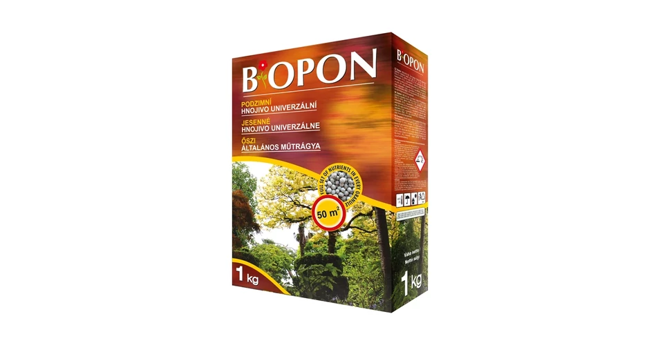 BIOPON Őszi általános kerti trágya 1kg Latin Kert kertészeti bolt és ...